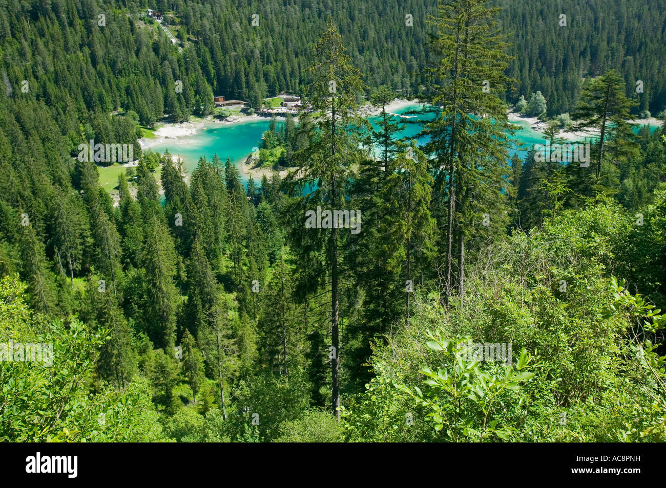 Cauma lake flims hi-res stock photography and images - Alamy
