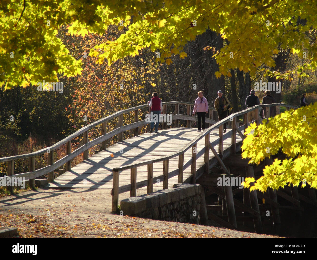 Battle of lexington and concord bridge hi-res stock photography and ...