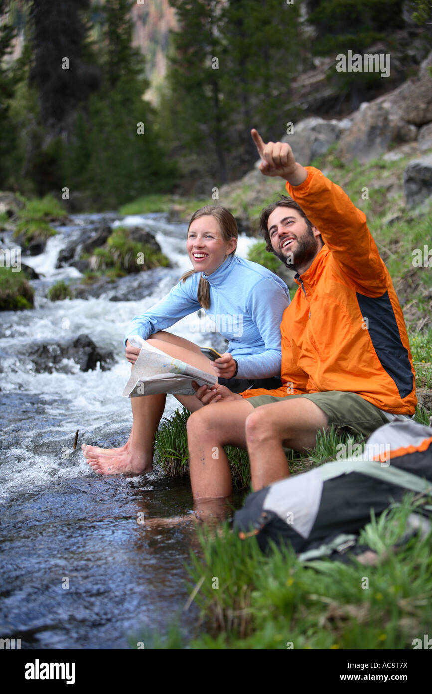 Map of the oregon trail hi-res stock photography and images - Alamy