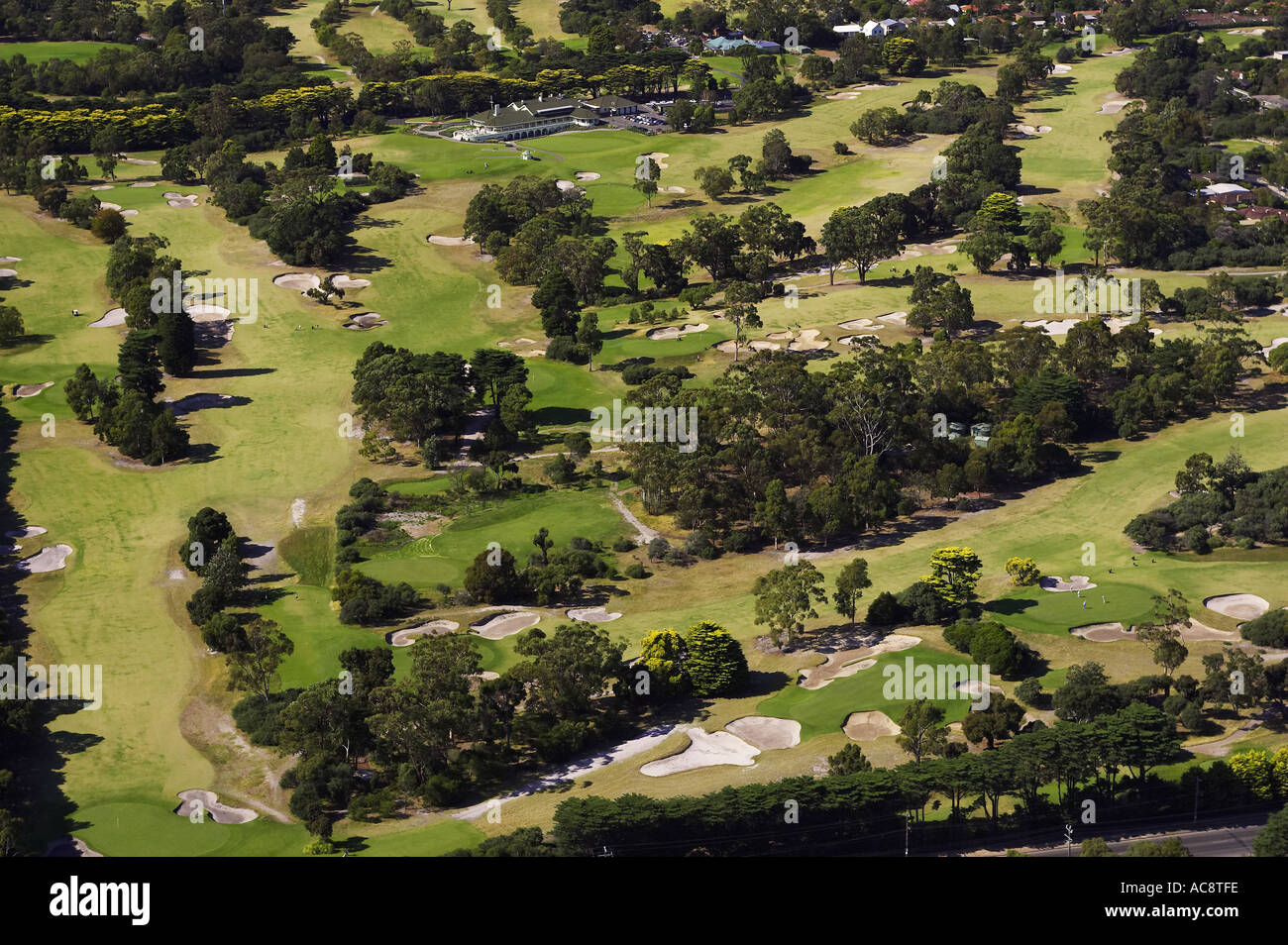 Victoria Golf Club Melbourne Victoria Australia aerial Stock Photo - Alamy