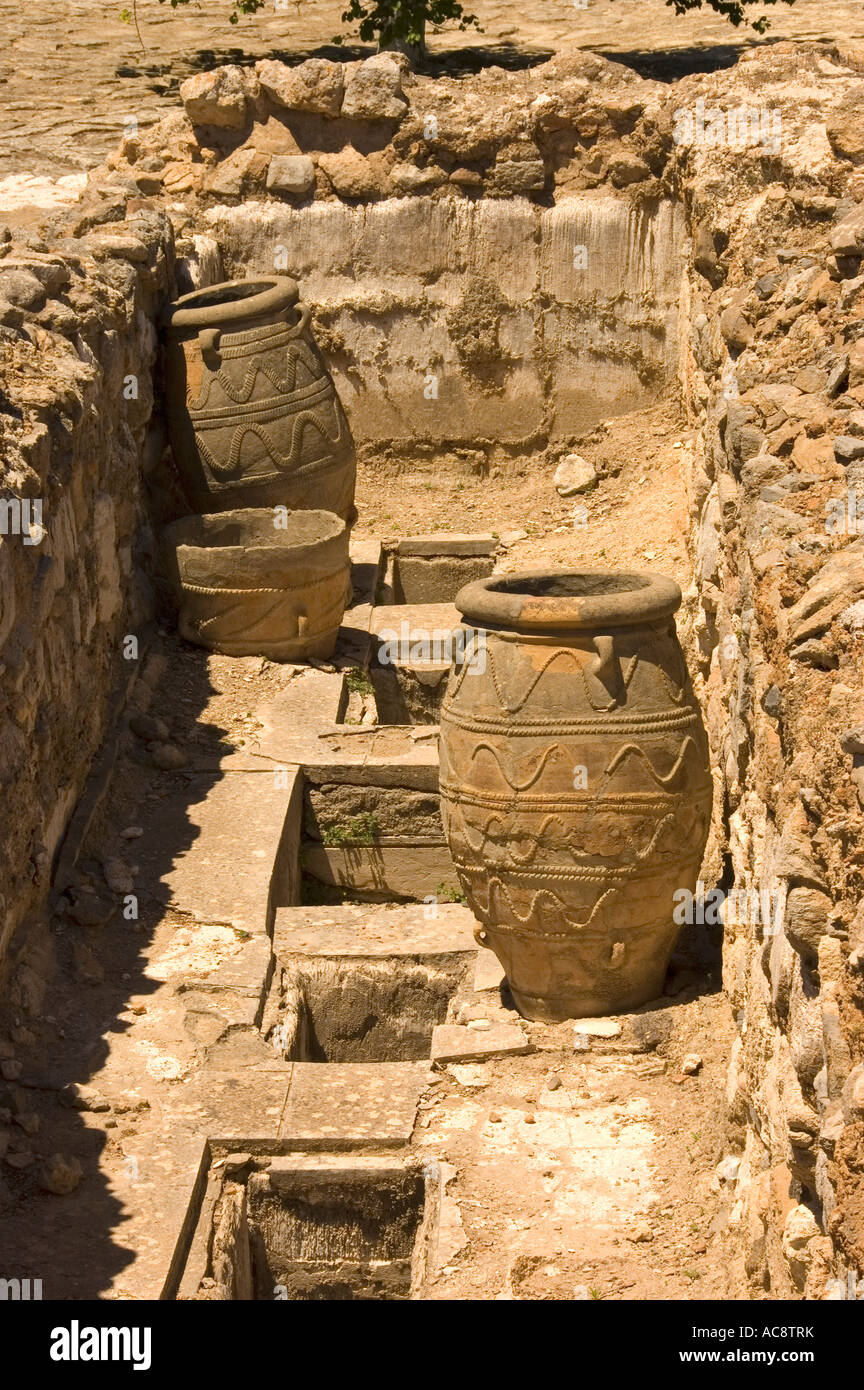 Antique Jars and storage pits Stock Photo - Alamy