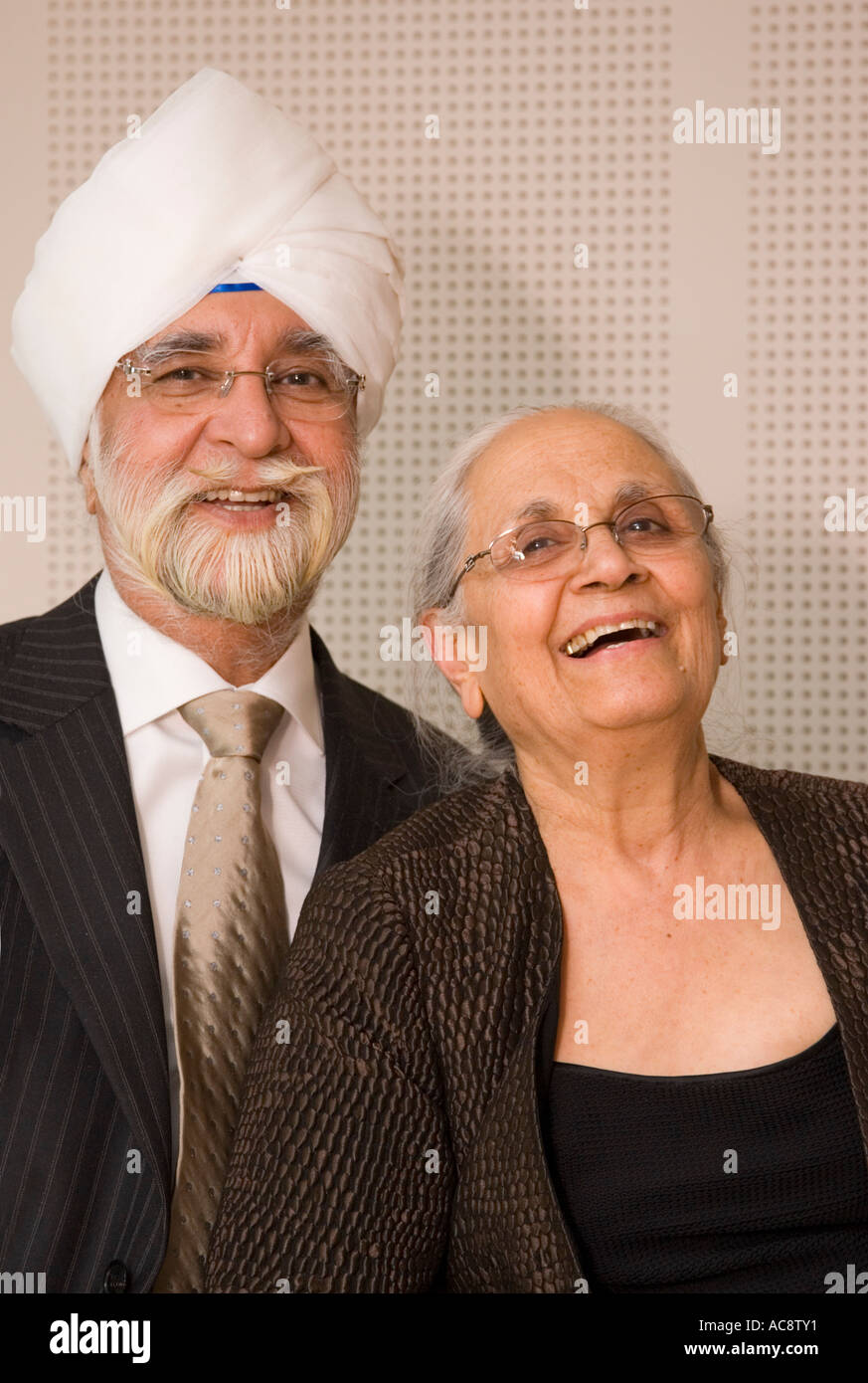 Indian older couple hi-res stock photography and images - Alamy
