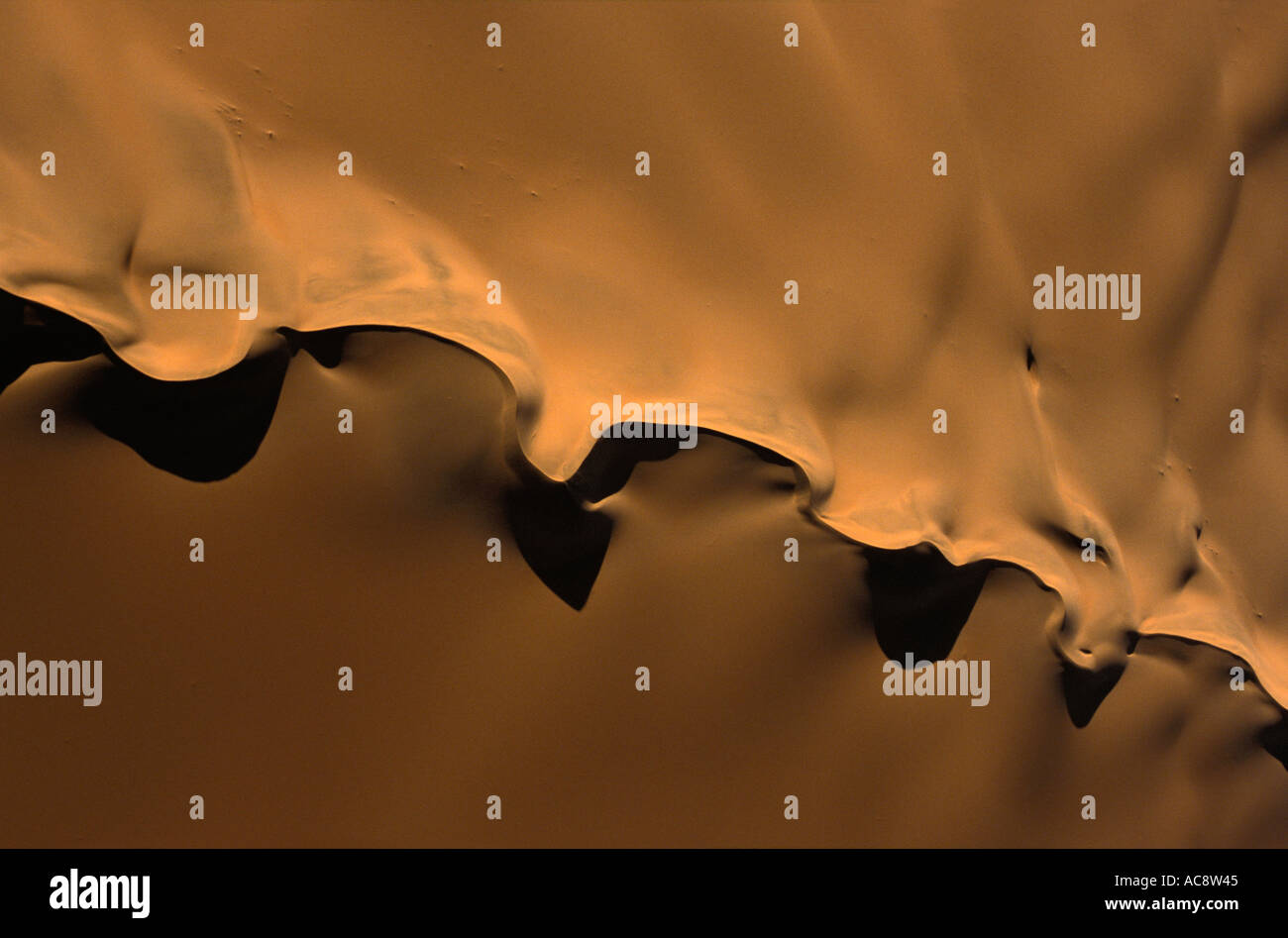 Graphic art of the sand Aerial photograph of the Namib Desert Stock ...
