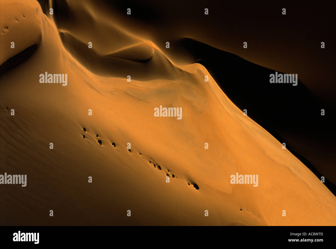 Graphic art of the sand dunes Aerial photograph of the Namib Desert ...