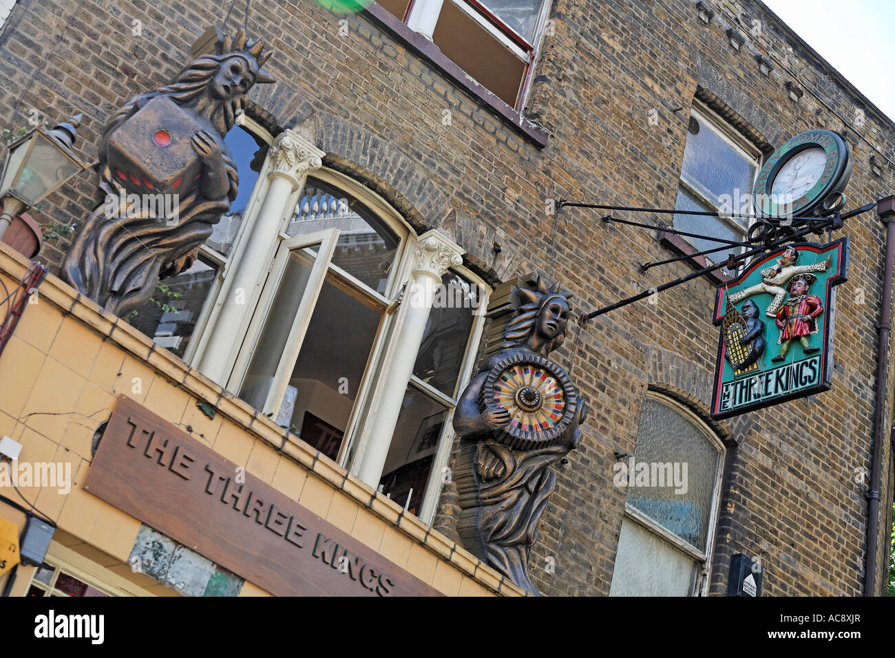 The Three Kings Public House Farringdon London UK Europe Stock Photo ...