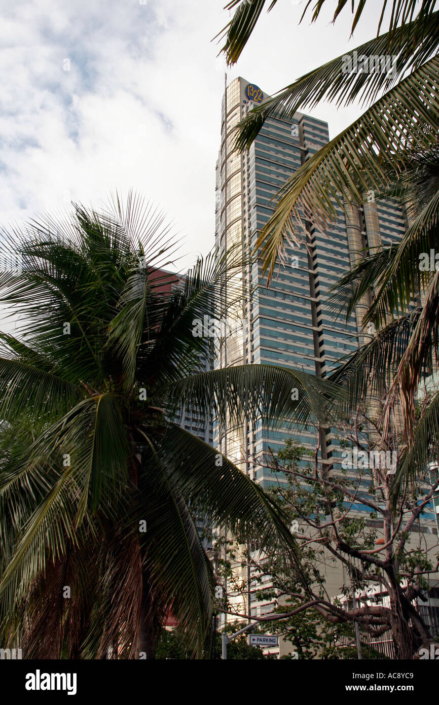 Buildings on Roxas Boulevard, Manila, Philippines Stock Photo - Alamy