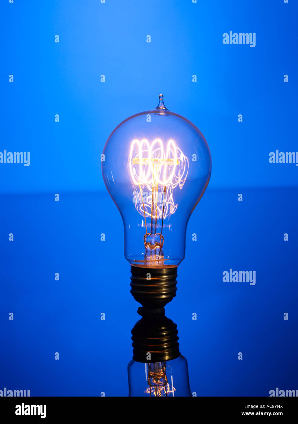 Light bulb vertical Stock Photo - Alamy