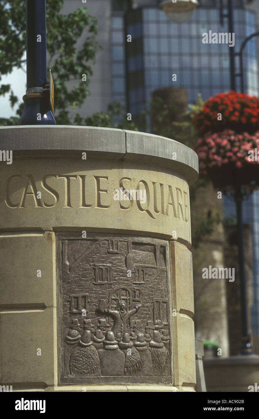 Swansea castle square hi-res stock photography and images - Alamy