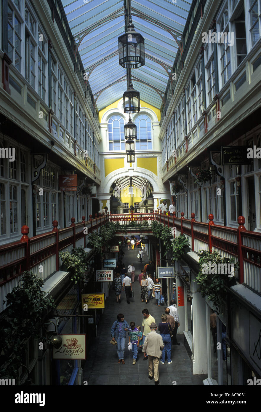 Old arcade cardiff hi-res stock photography and images - Alamy