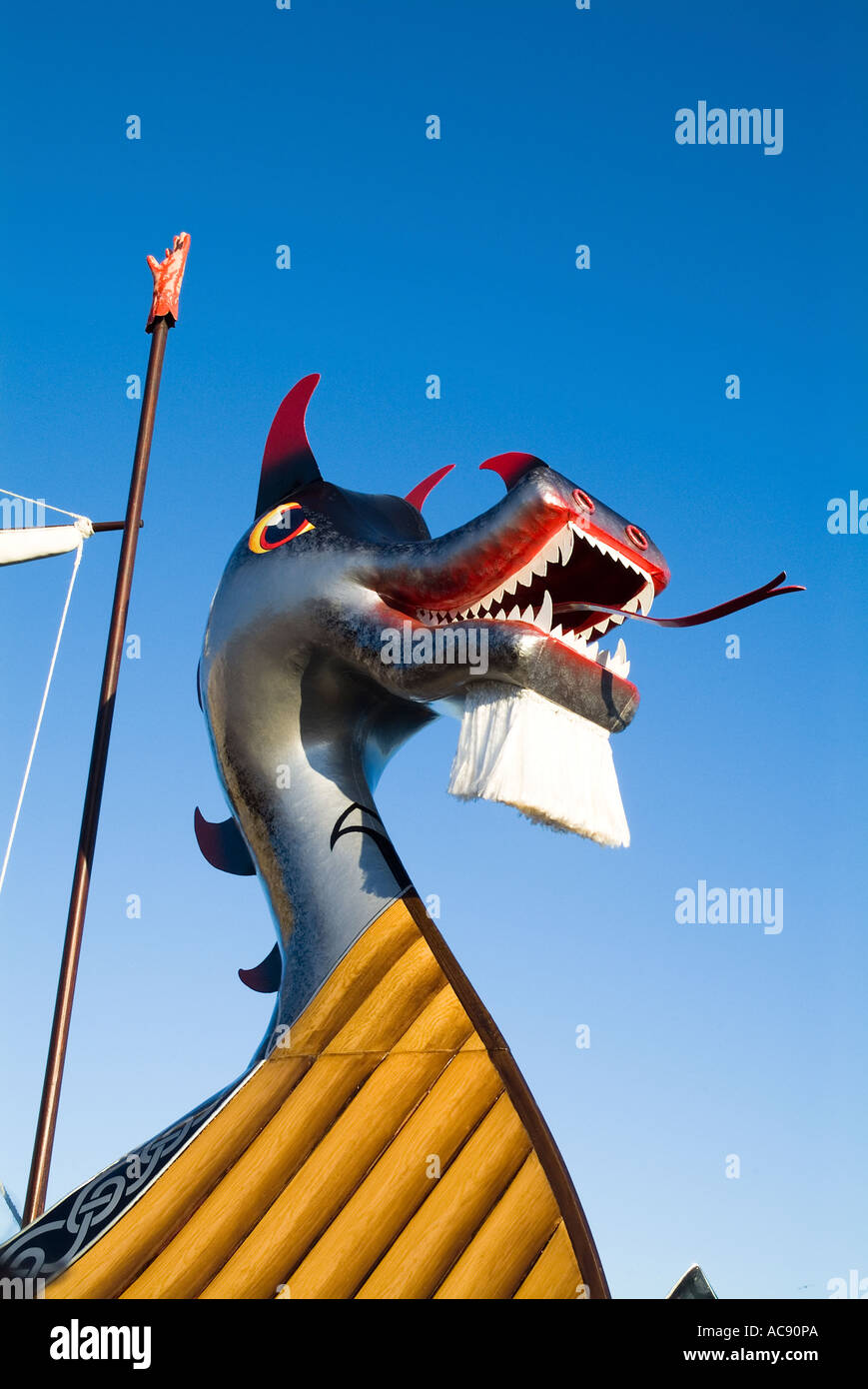 Viking ship prow hi-res stock photography and images - Alamy