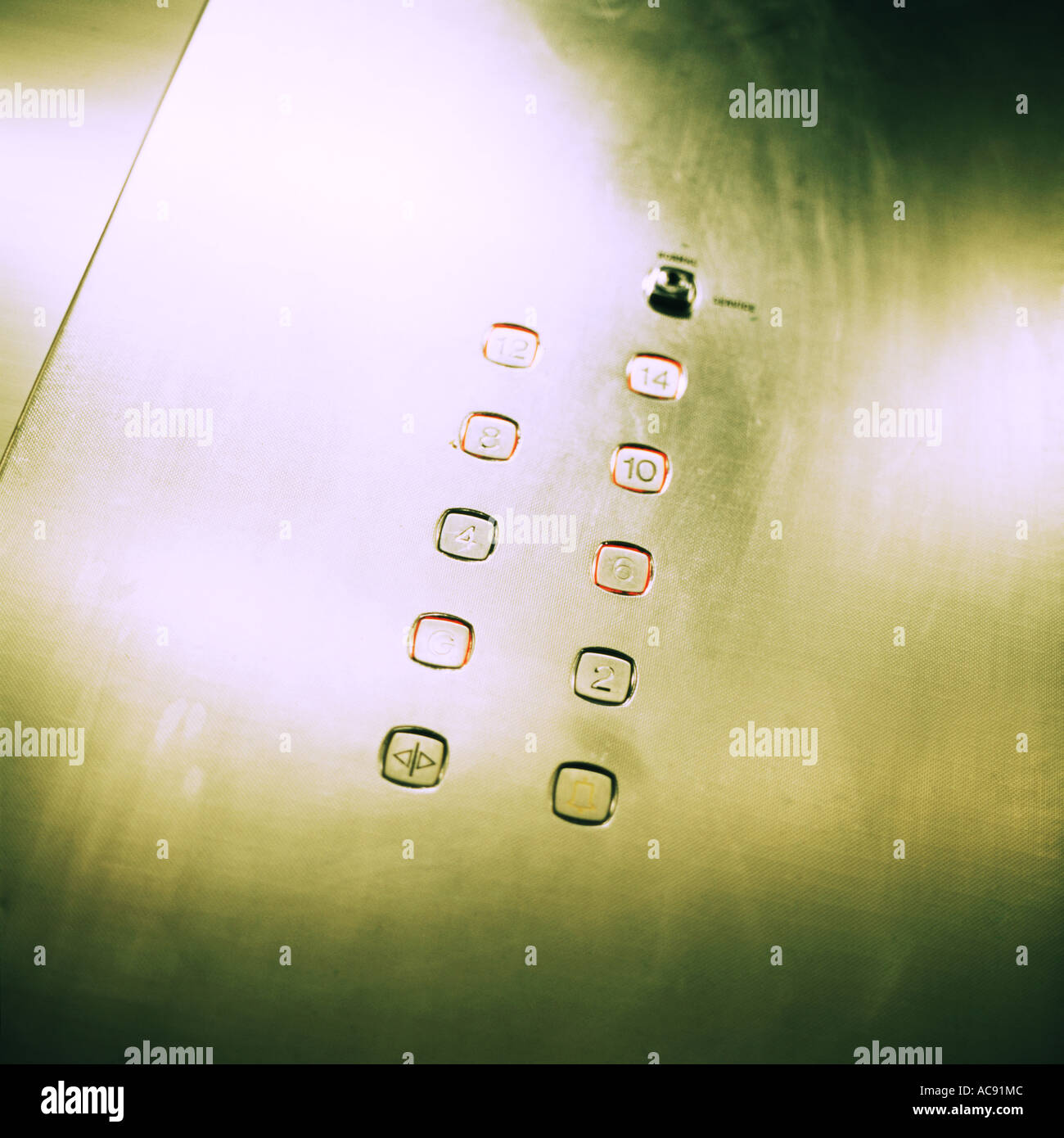 Lift Panel 1 Stock Photo - Alamy