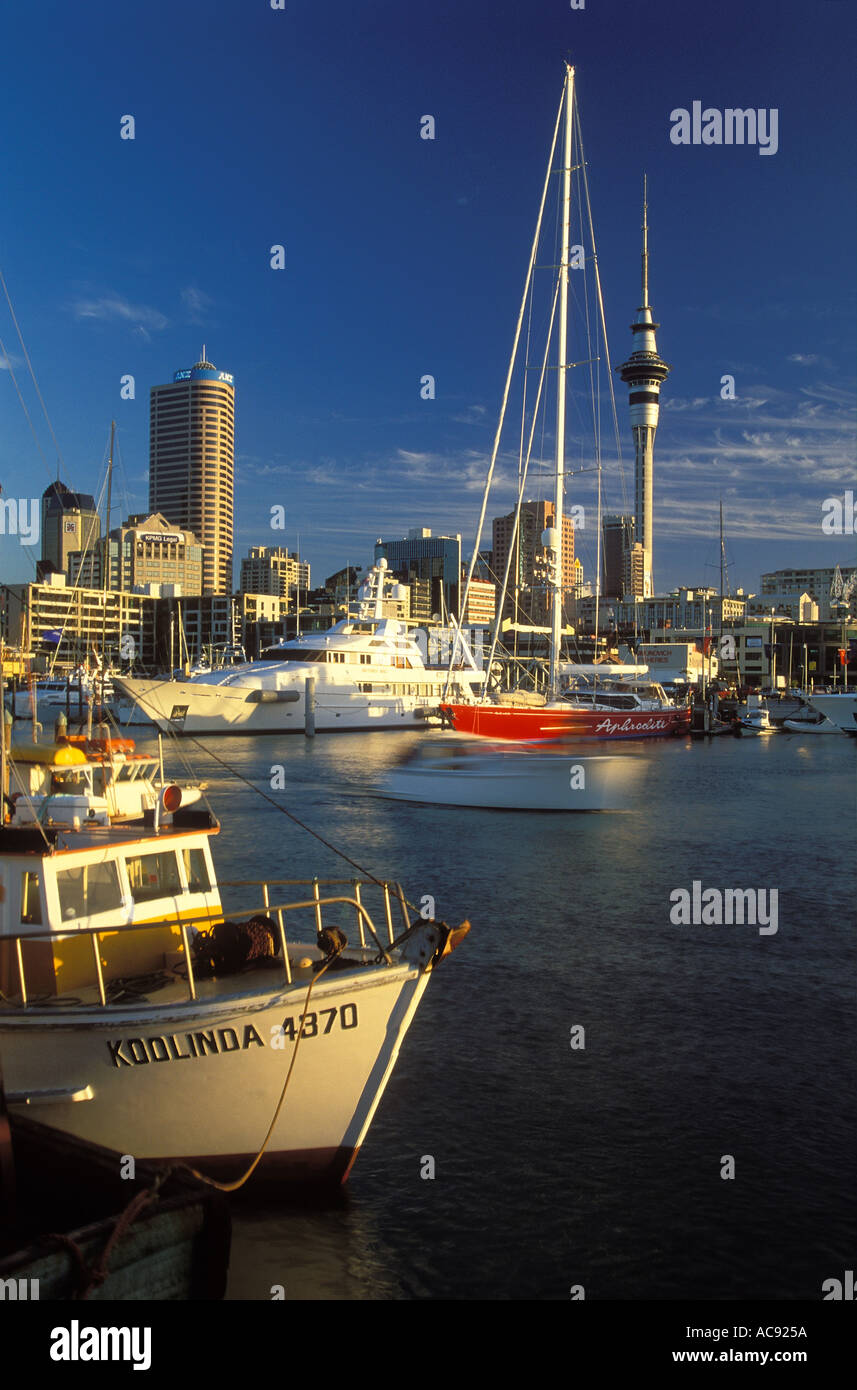 Auckland harbour sailing boats marina hi-res stock photography and ...