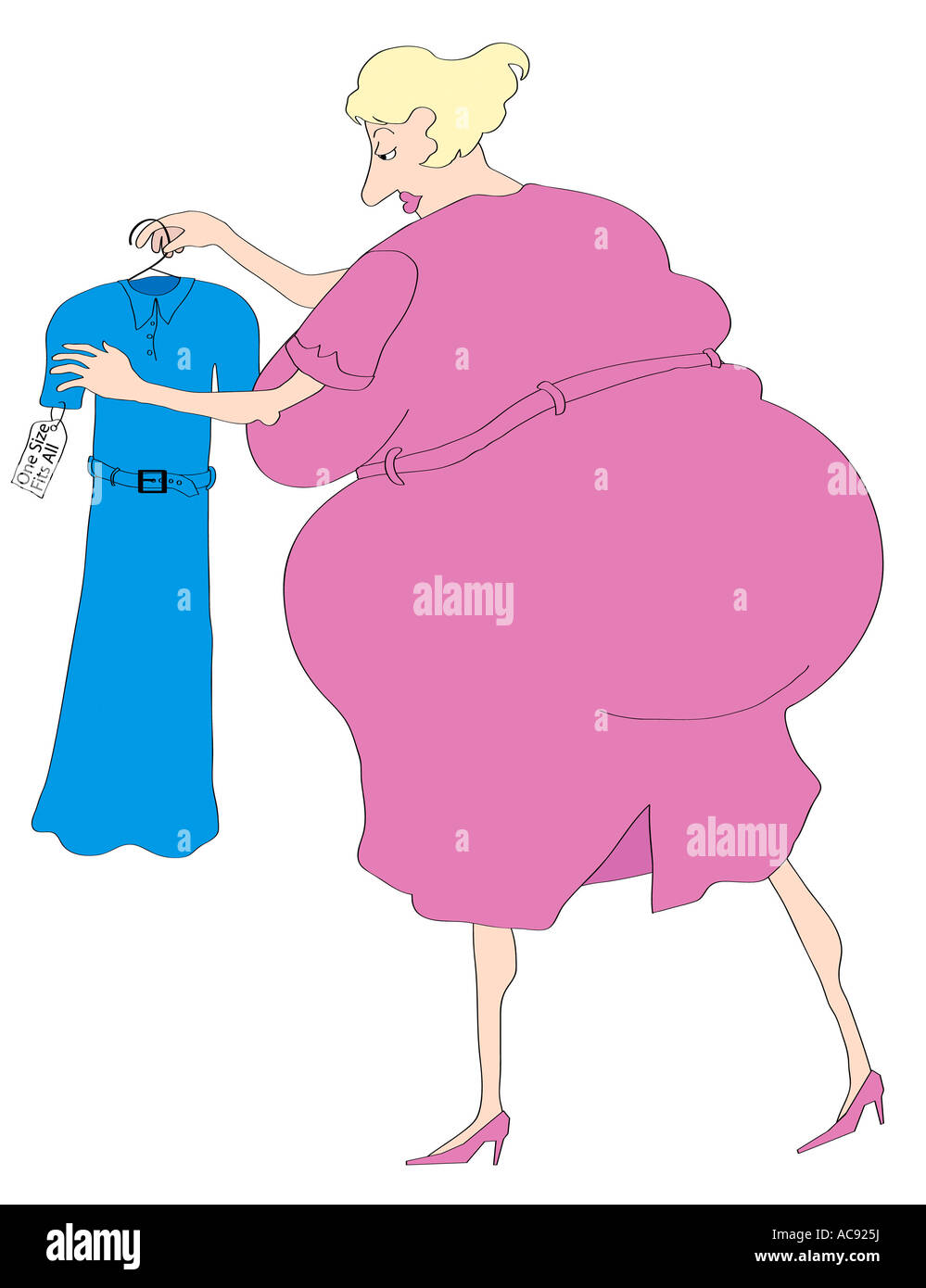 One size fits all hi-res stock photography and images - Alamy