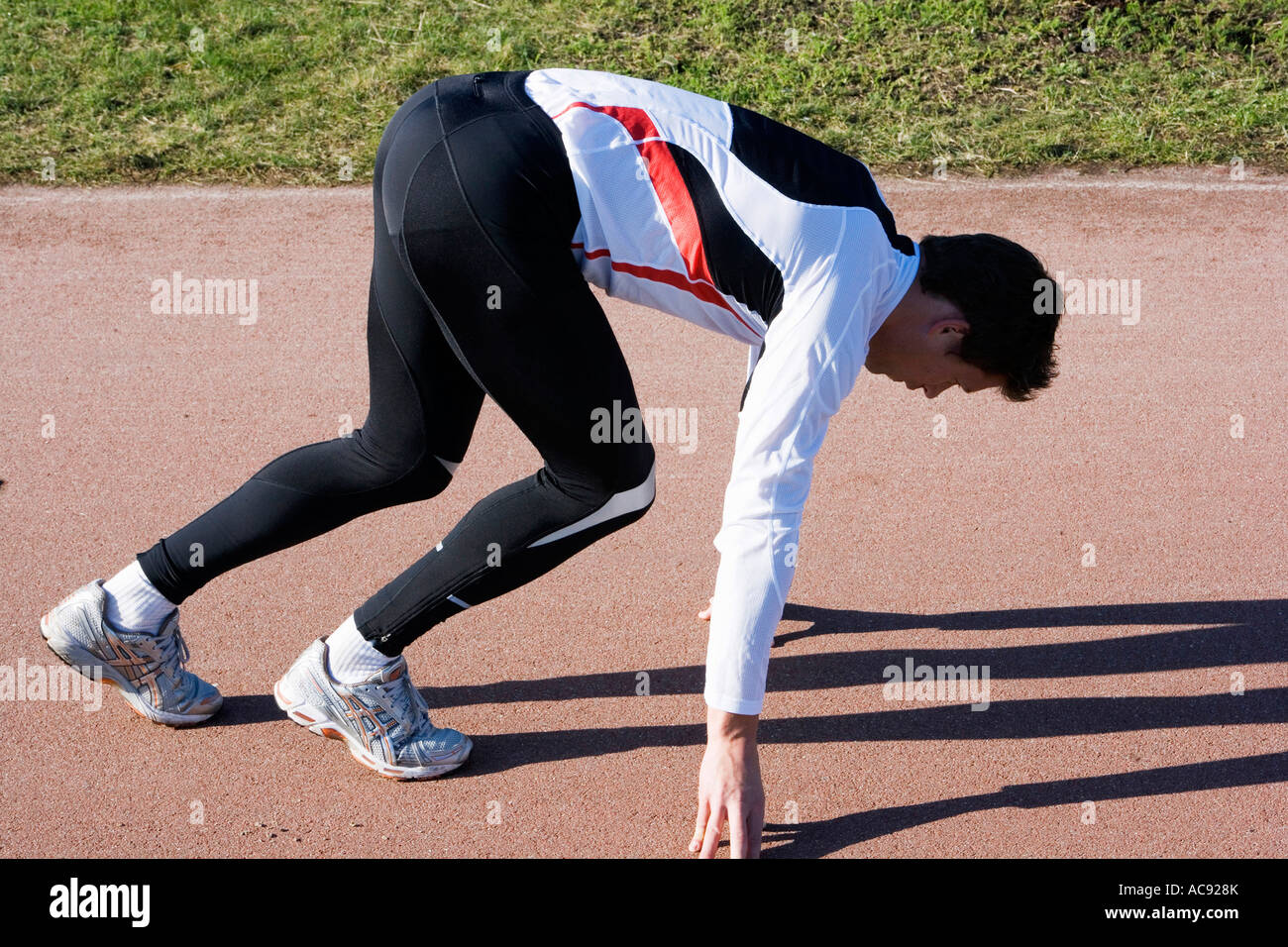 Preparing run side view hi-res stock photography and images - Alamy