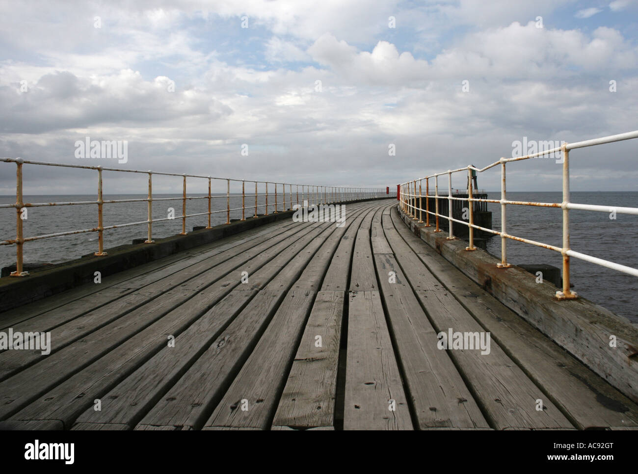 The Pier Whitby North Yorkshire Stock Photo - Alamy