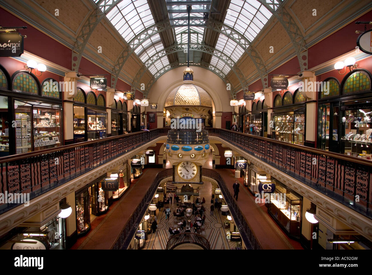 The Queen Victoria Shopping Arcade Sydney Australia on 10 July 2007 ...