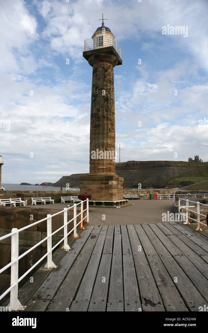 The Pier Whitby North Yorkshire Stock Photo - Alamy