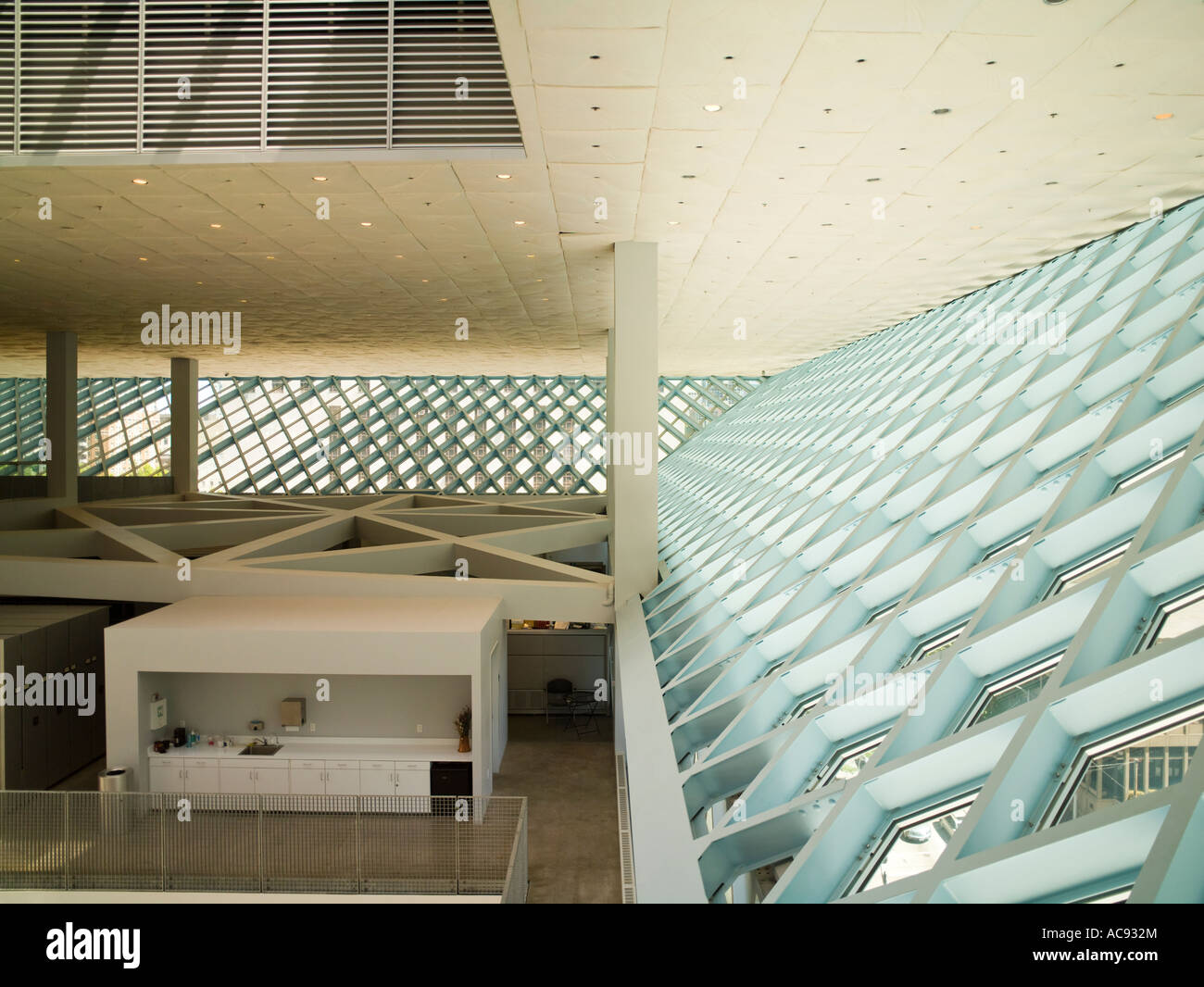 Seattle Public Library, Washington State, USA Stock Photo - Alamy