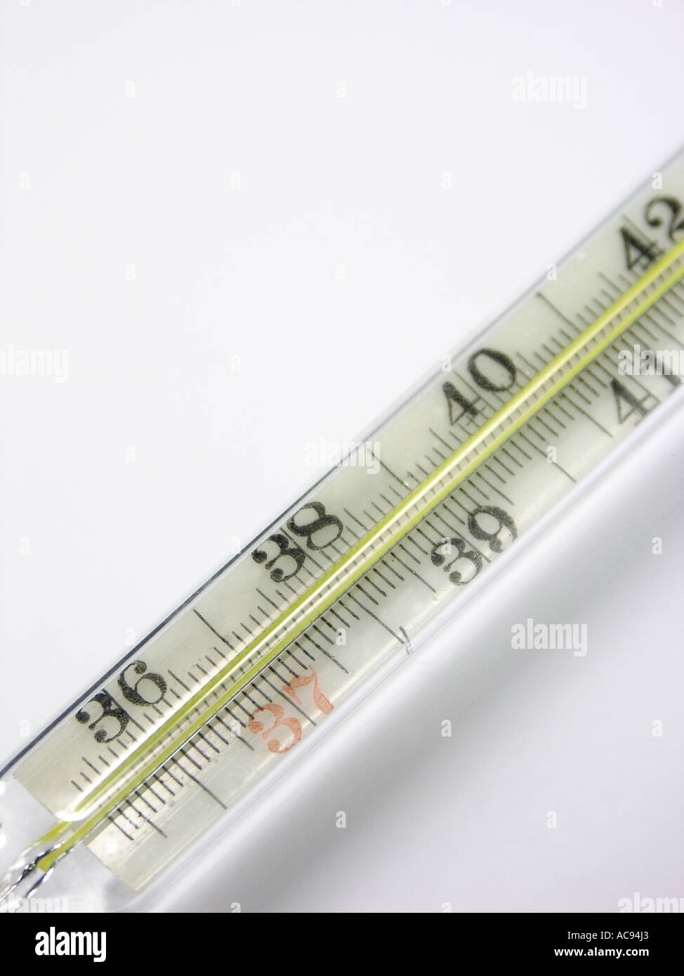 Sick person cut out thermometer hi-res stock photography and images - Alamy