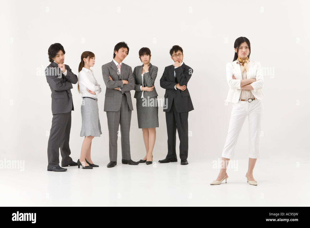 Young man excluded from group hi-res stock photography and images - Alamy