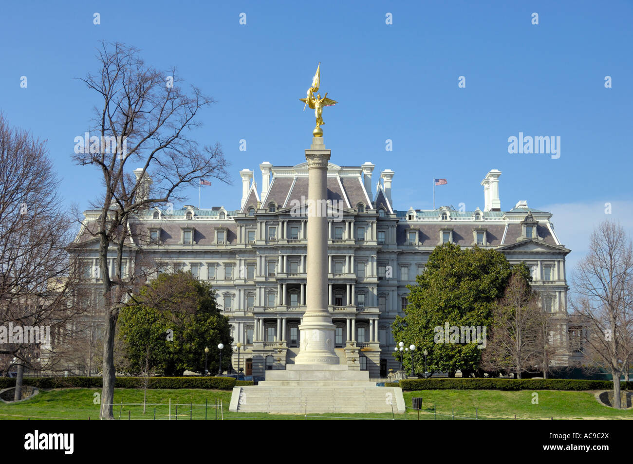 Old or Eisenhower Executive office building Washington DC USA Stock ...