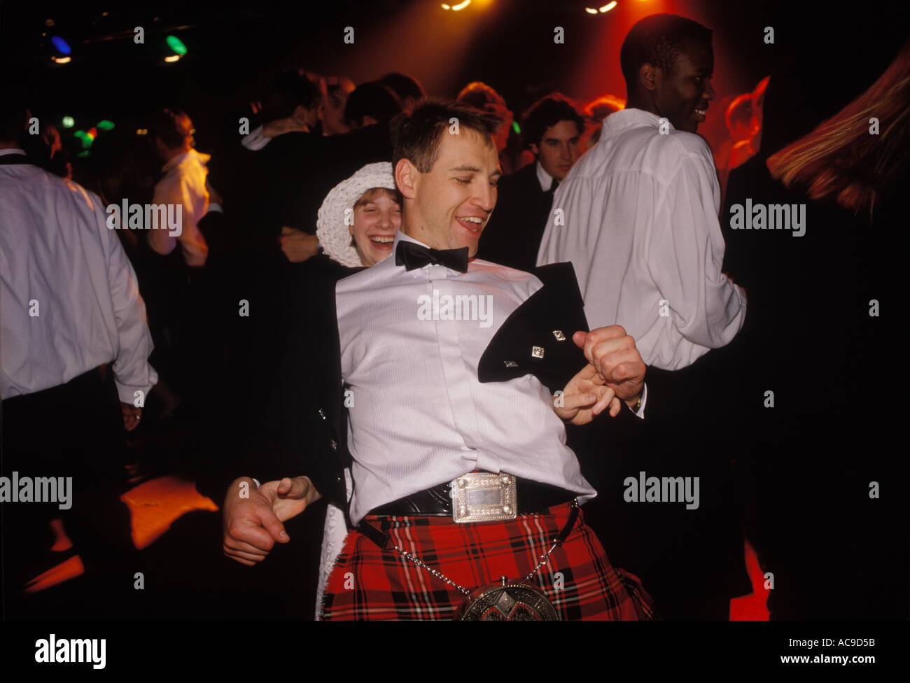 Scottish dancing kilt hi-res stock photography and images - Alamy