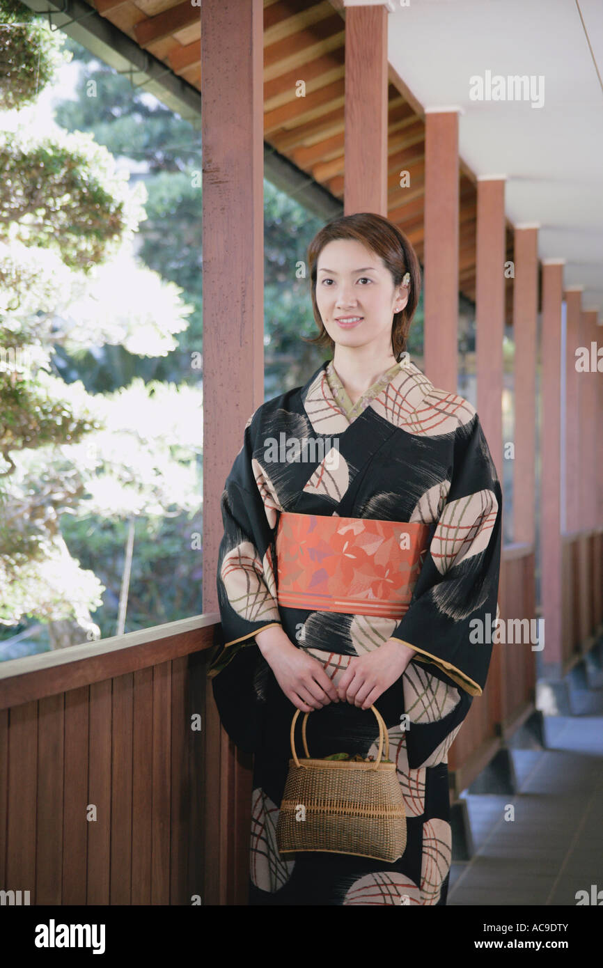 Three kimono hi-res stock photography and images - Alamy