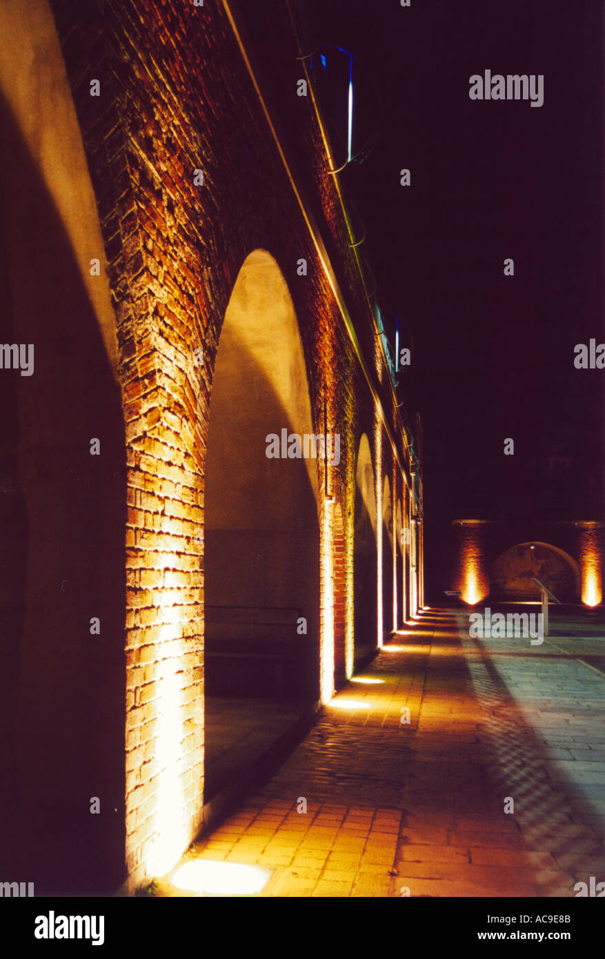 Arches by night Stock Photo - Alamy
