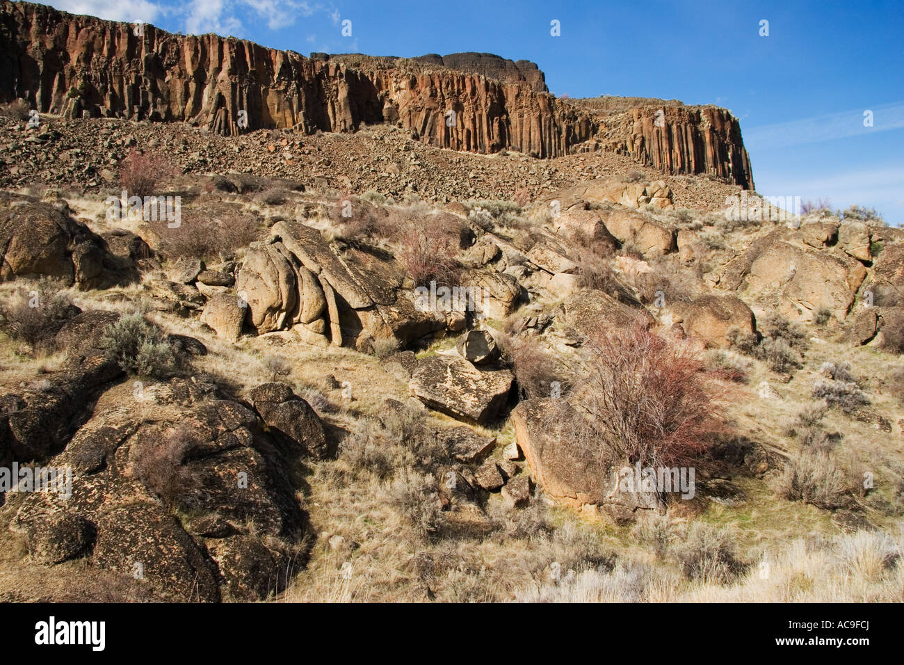 Steamboat Rock Steamboat Rock State Park Washington Stock Photo - Alamy
