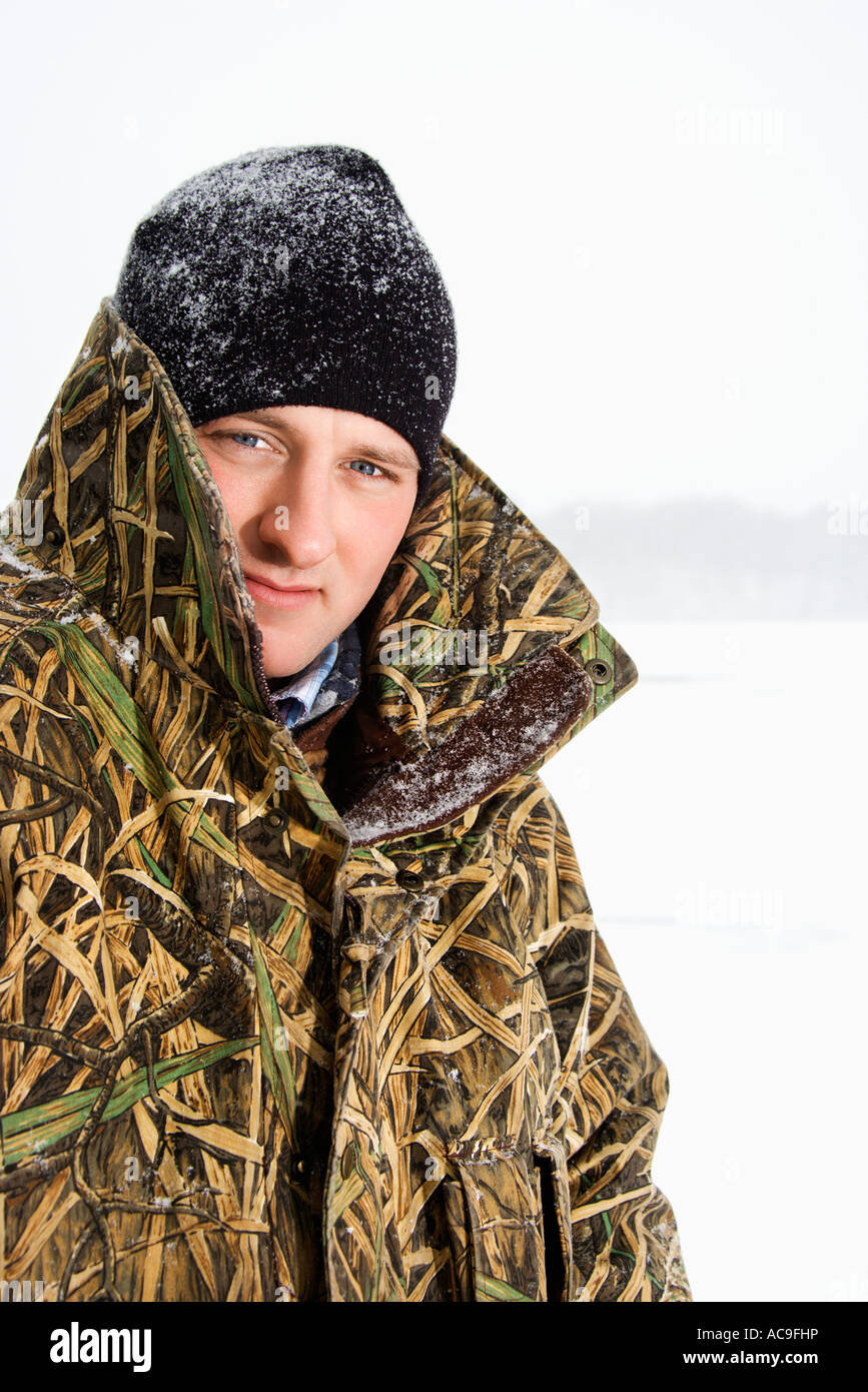 Person wearing beanie jacket hi-res stock photography and images - Alamy