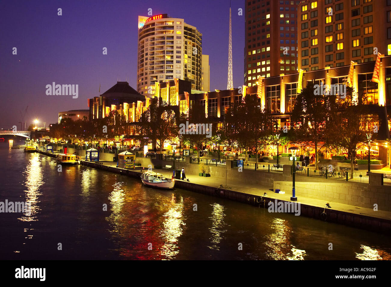 Southgate Centre Southbank Yarra River Melbourne Victoria Australia ...