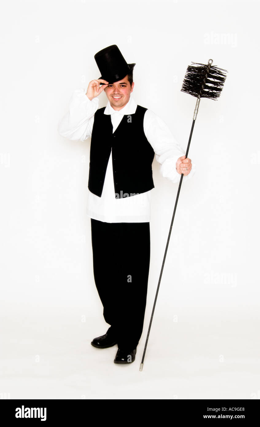 Old fashioned chimney sweep hi-res stock photography and images - Alamy