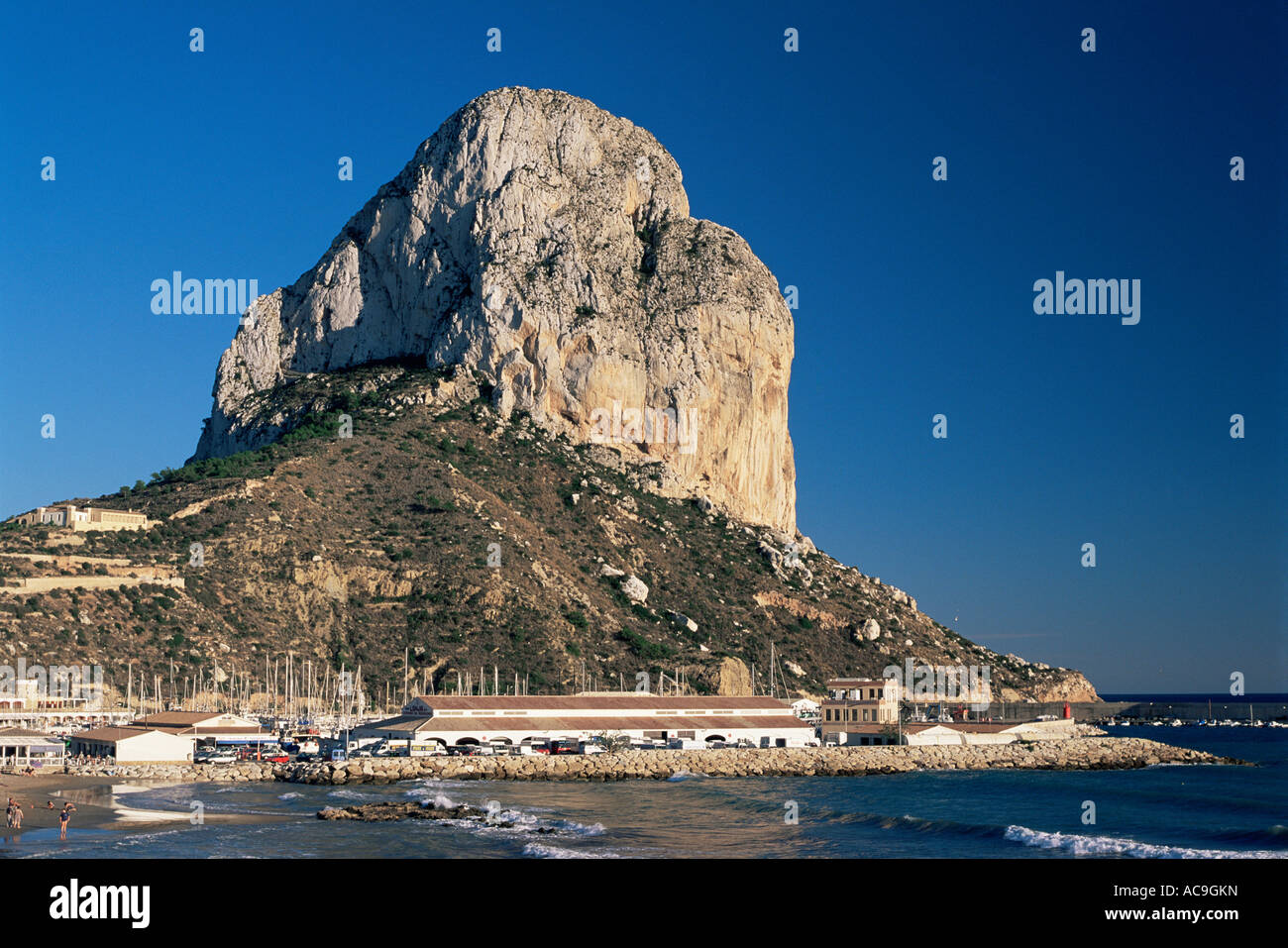 Penon de Ifach Calpe Alicante Spain Stock Photo - Alamy