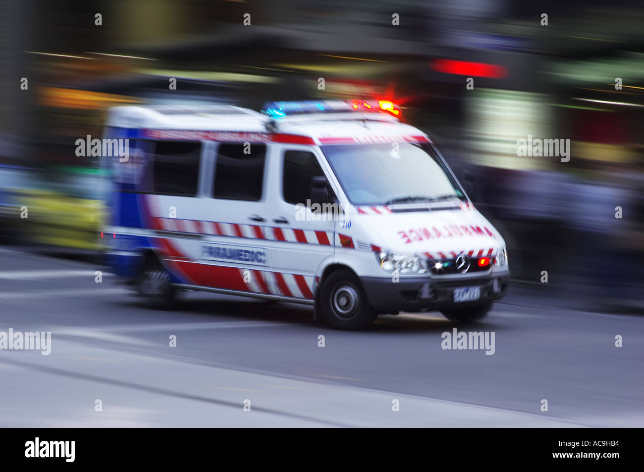 Ambulance Melbourne Victoria Australia Stock Photo - Alamy