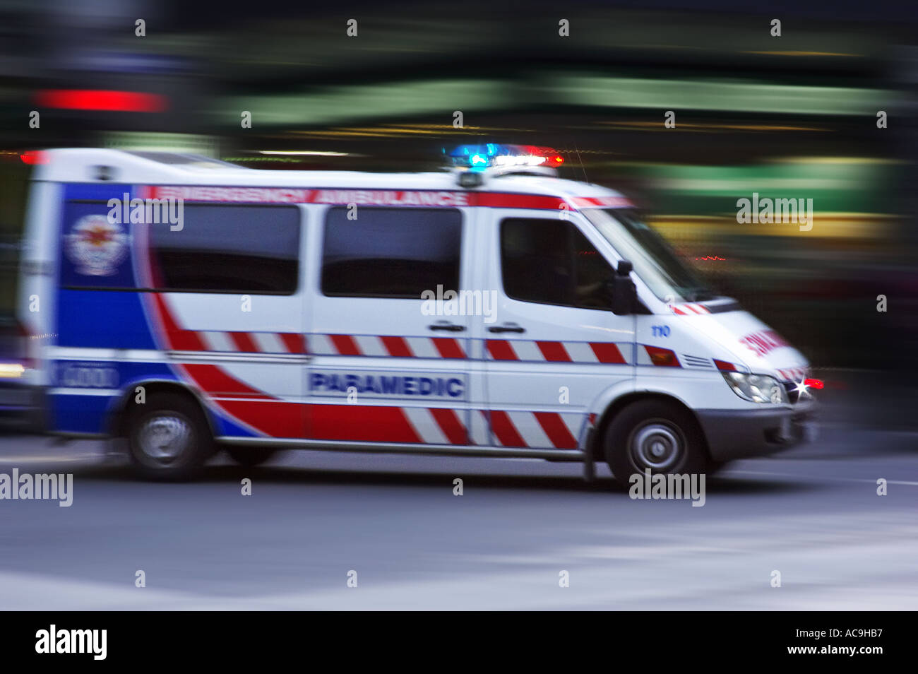 Ambulance Melbourne Victoria Australia Stock Photo - Alamy