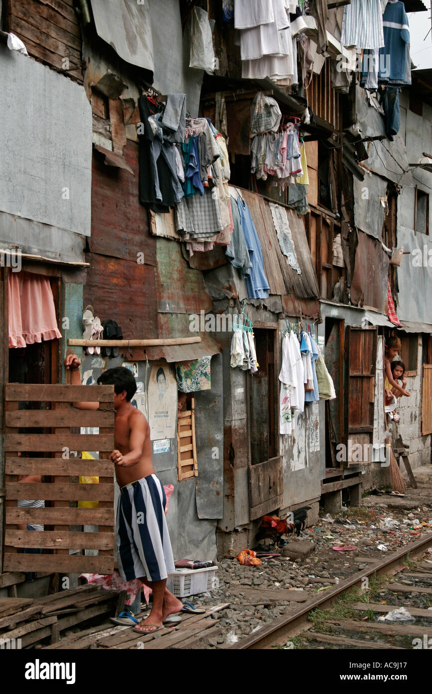 Slum Housing Manila Philippines High Resolution Stock Photography and Images - Alamy