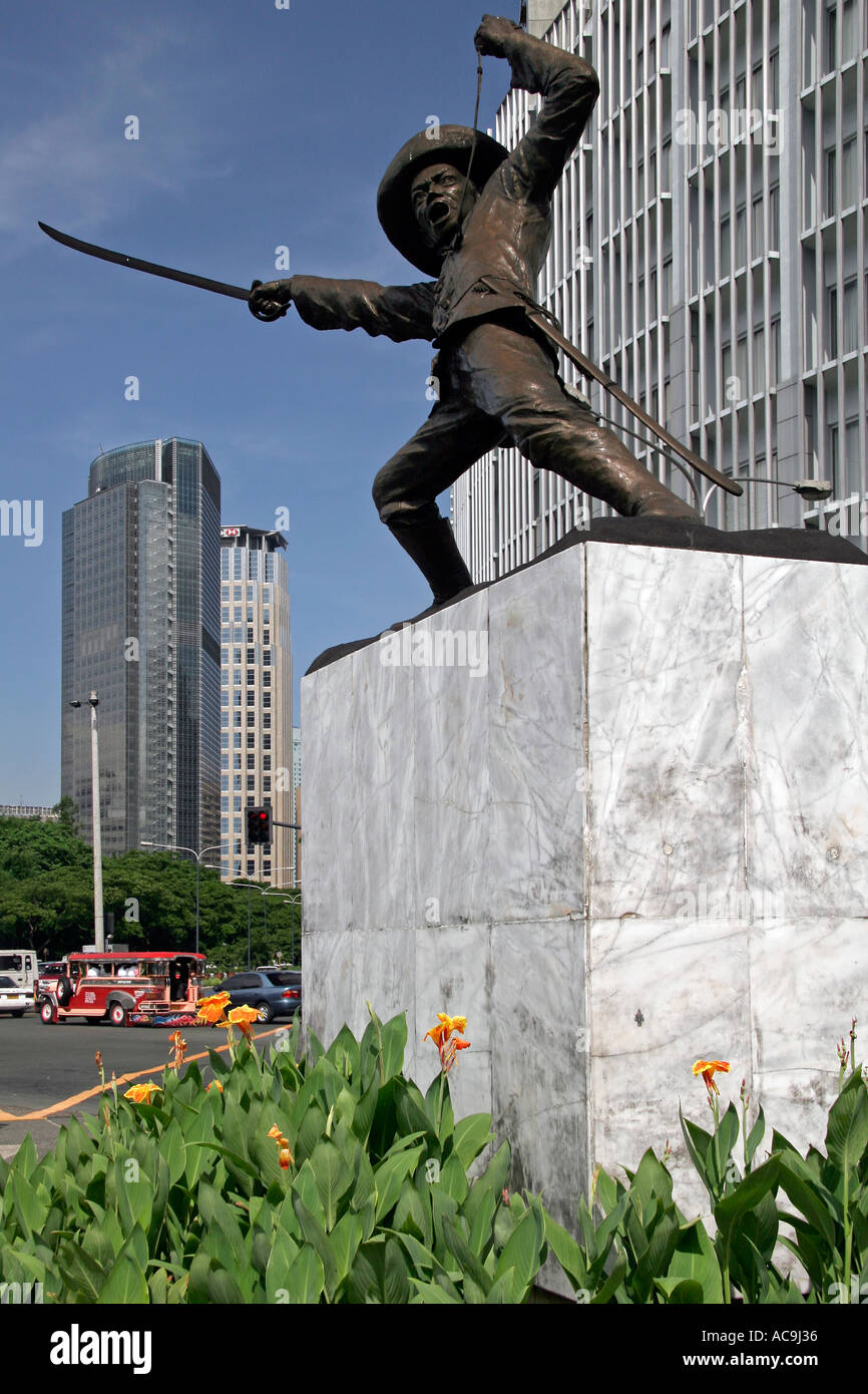 Manila symbol skyline hi-res stock photography and images - Alamy