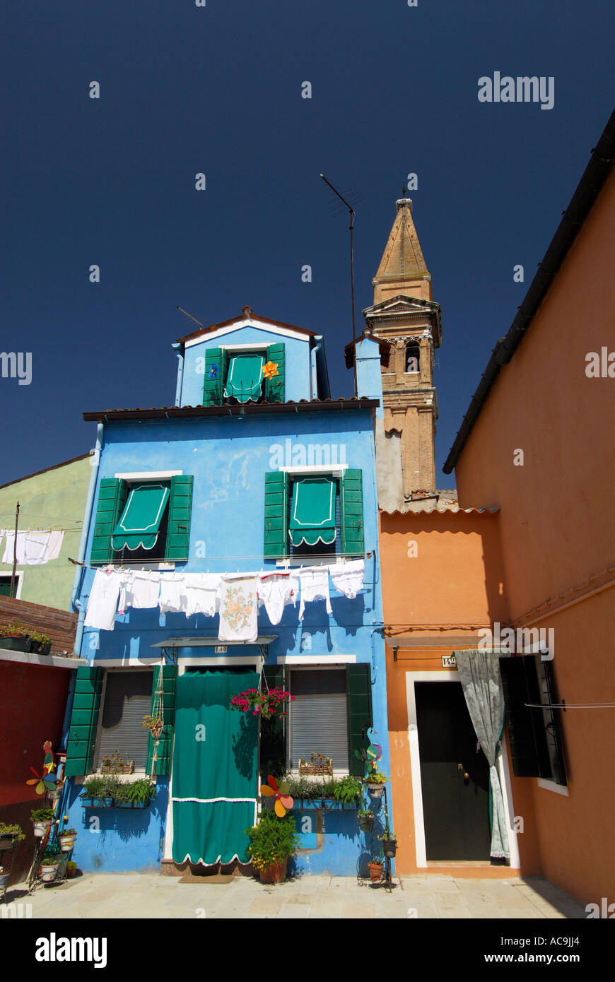 Burano a small beautiful island close to Venice Italy Famous for lace ...