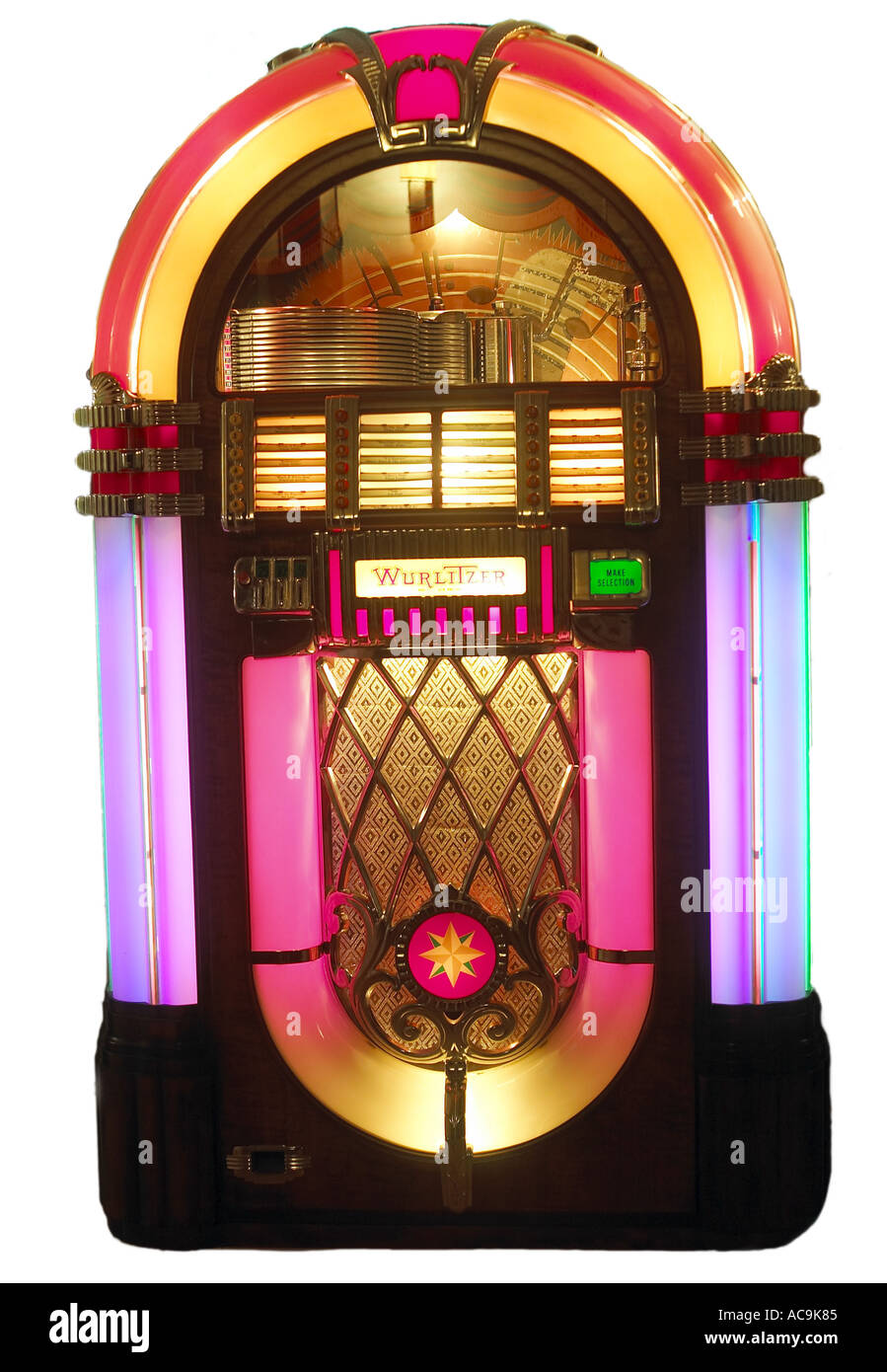 Wurlitzer jukebox hi-res stock photography and images - Alamy