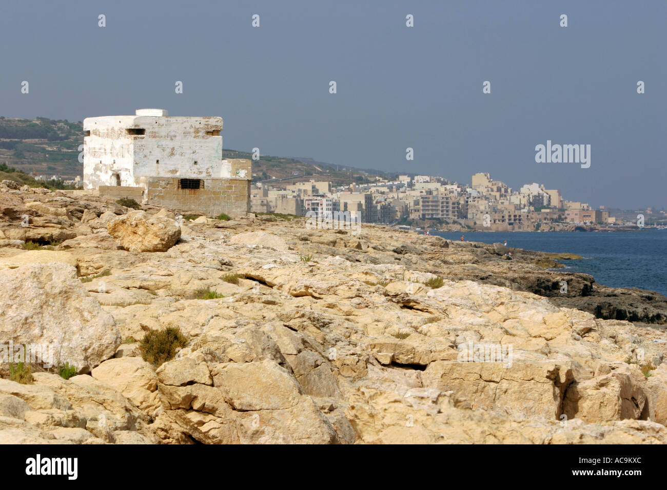 Qawra tower hi-res stock photography and images - Alamy