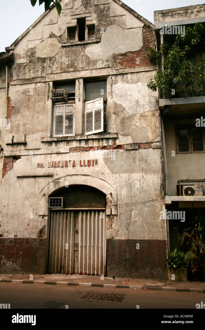 Old Dutch colonial buildings, Batavia Old City, Jakarta, Indonesia ...
