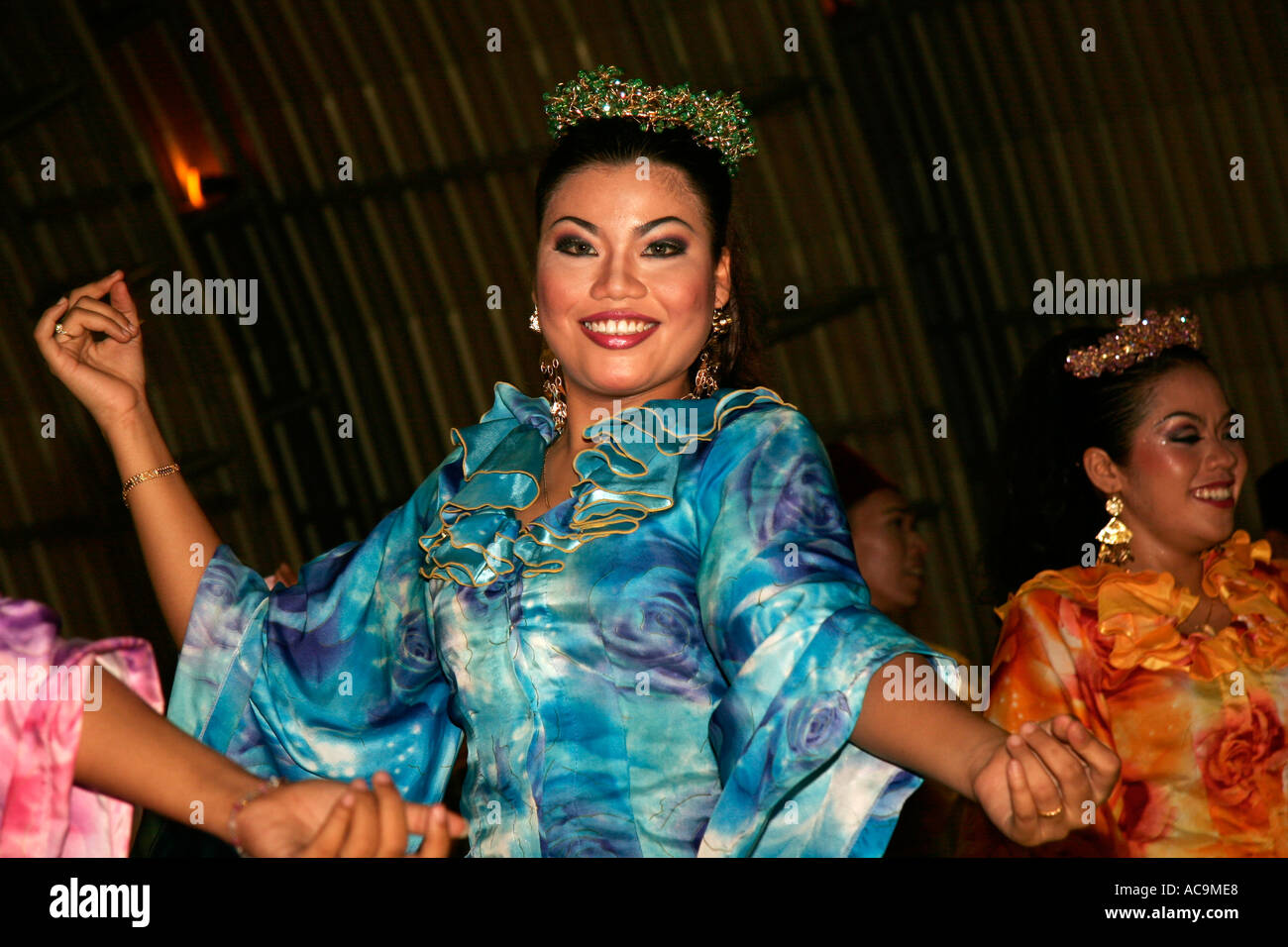 Traditonal female dancer from Penang Malaysia in Medan Stock Photo - Alamy