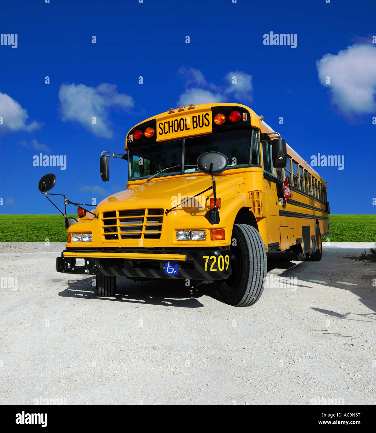 American School Bus Stock Photo - Alamy