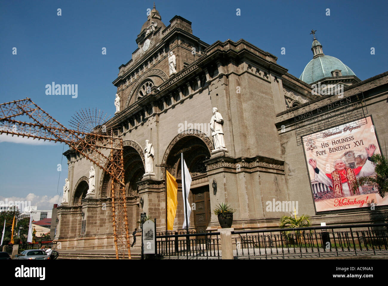 Manila Cathedral, Intramuros, Philippines Stock Photo - Alamy