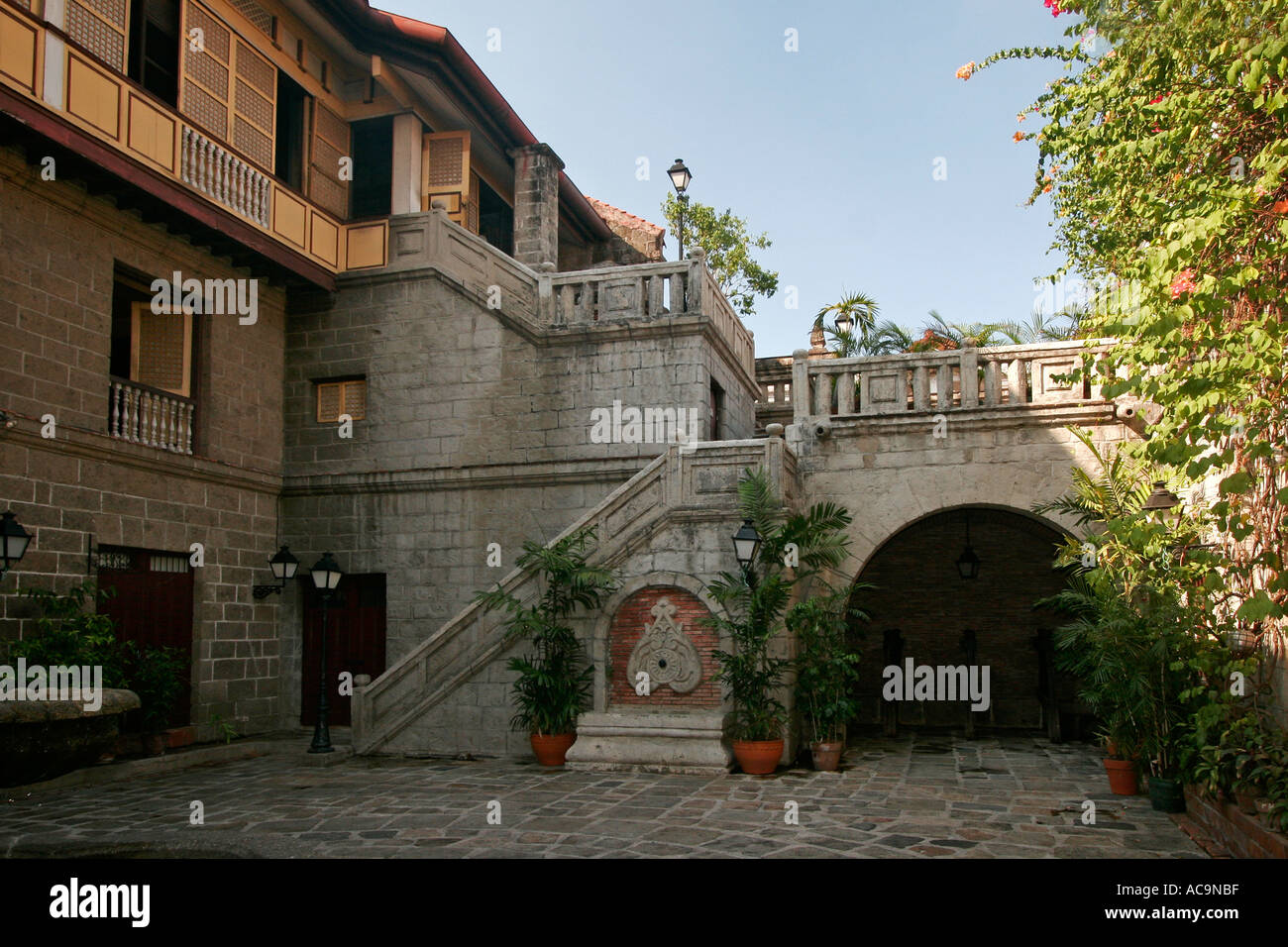Casa Manila, Intramuros, Manila, Philippines Stock Photo - Alamy