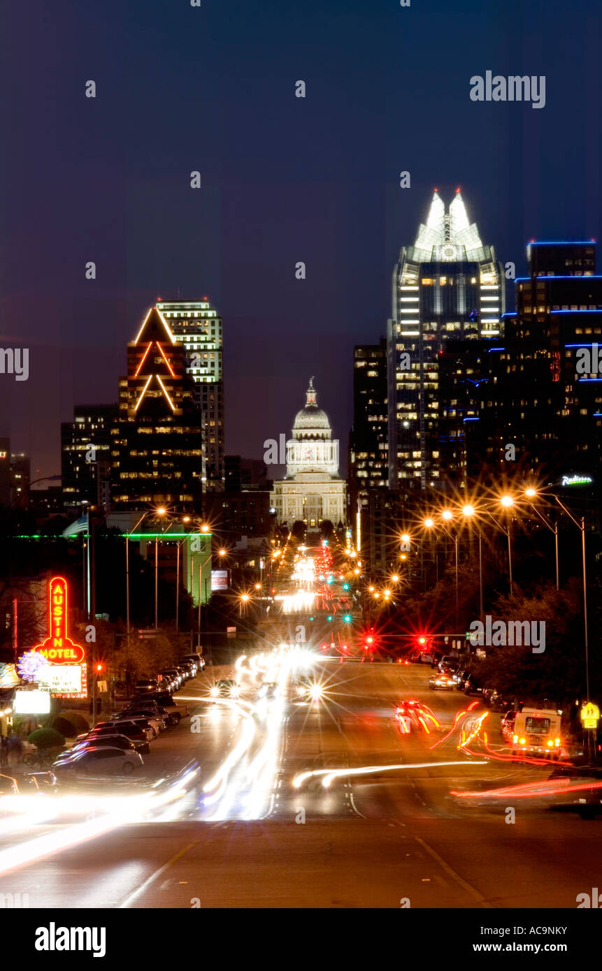 Capitol View Corridor from South Congress, Austin Texas Stock Photo - Alamy