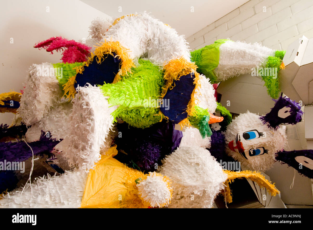Pile of Easter Bunny Shaped Pinatas Stock Photo - Alamy
