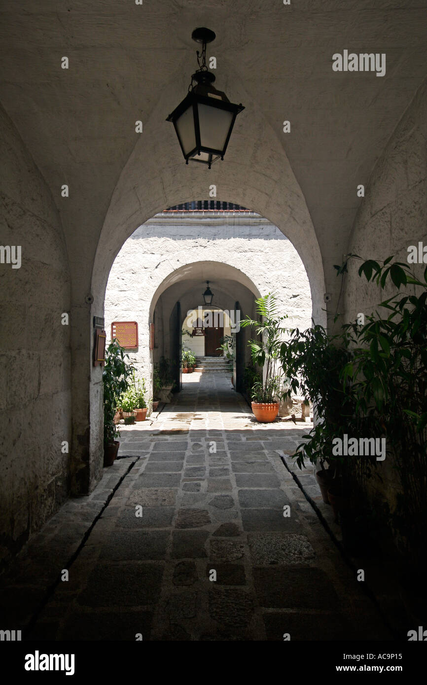Archway at Casa Manila Intramuros Manila Stock Photo - Alamy