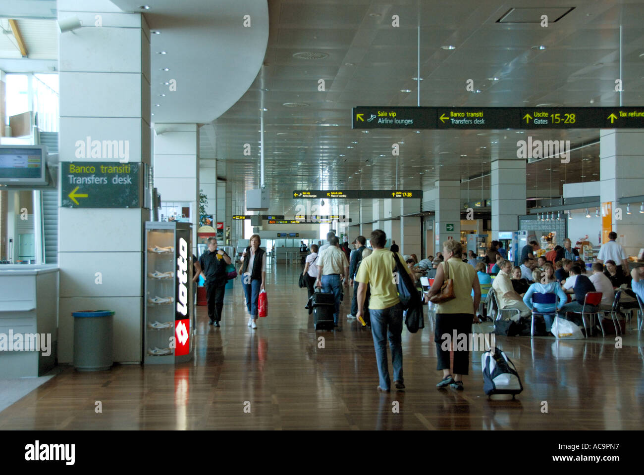 Marco Polo airport Venice Italy Stock Photo - Alamy