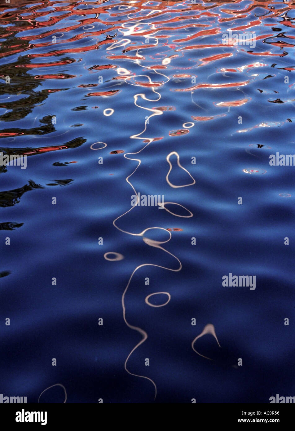 Blue water reflection Australia Stock Photo - Alamy